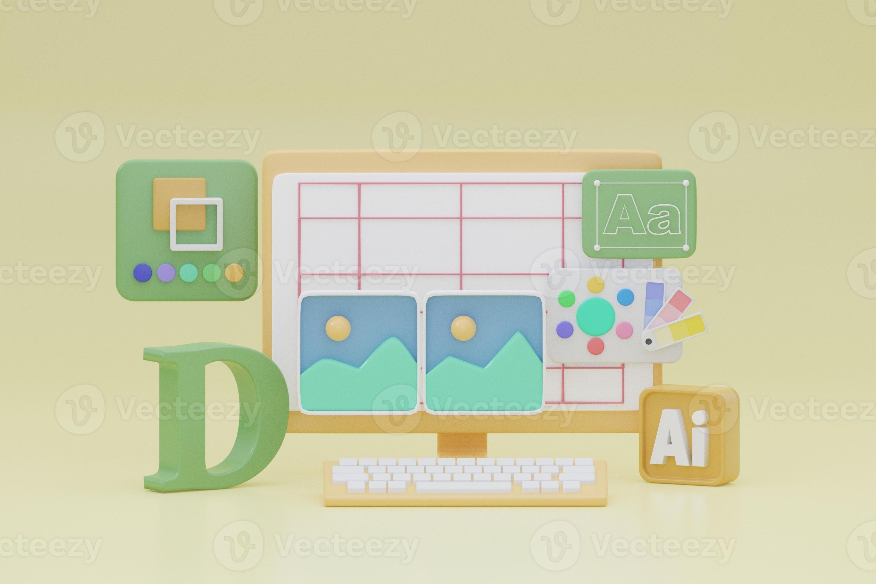 Web UI-UX design, web development concept. Web design, application design, coding, and web ...