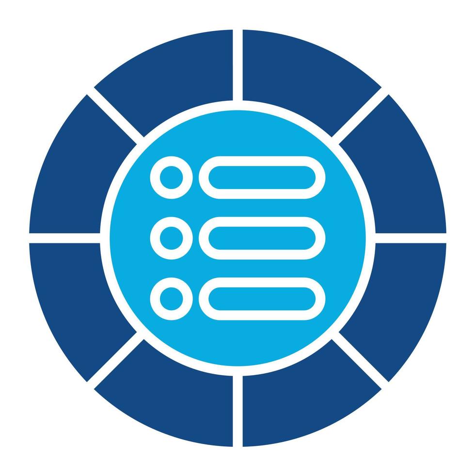 Asset Allocation Glyph Two Color Icon 17569439 Vector Art At Vecteezy
