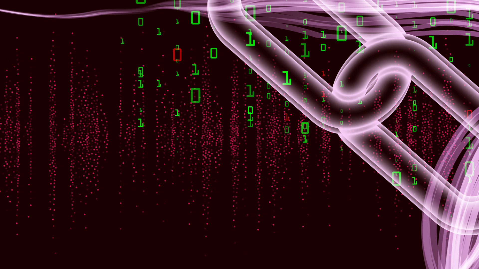 Blockchain Vector Computer Connection Matrix Cryptocurrency Finance