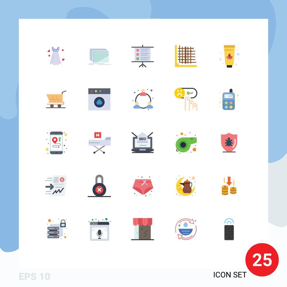 25 Universal Flat Colors Set For Web And Mobile Applications Lotus Form Textures Edit Color