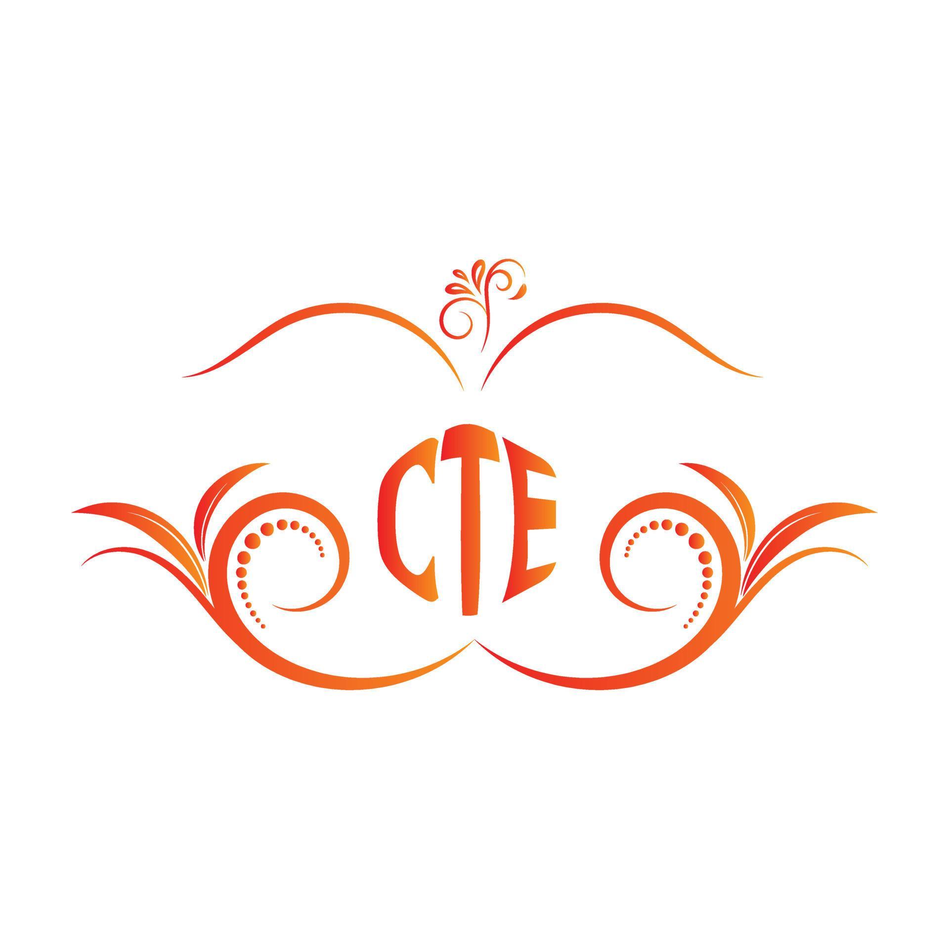 Cte Letter Logo Design Cte Vector Logo Cte With Shape Cte Template