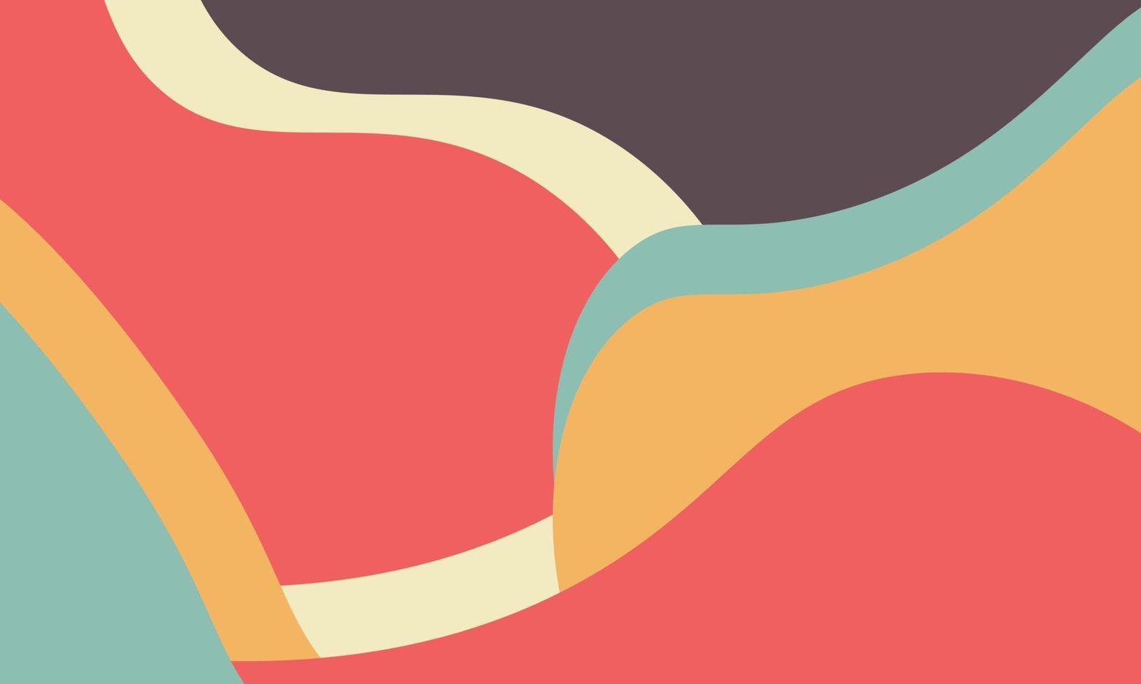 Vector Abstract Background Vintage Colors Landscape 17585070 Vector Art