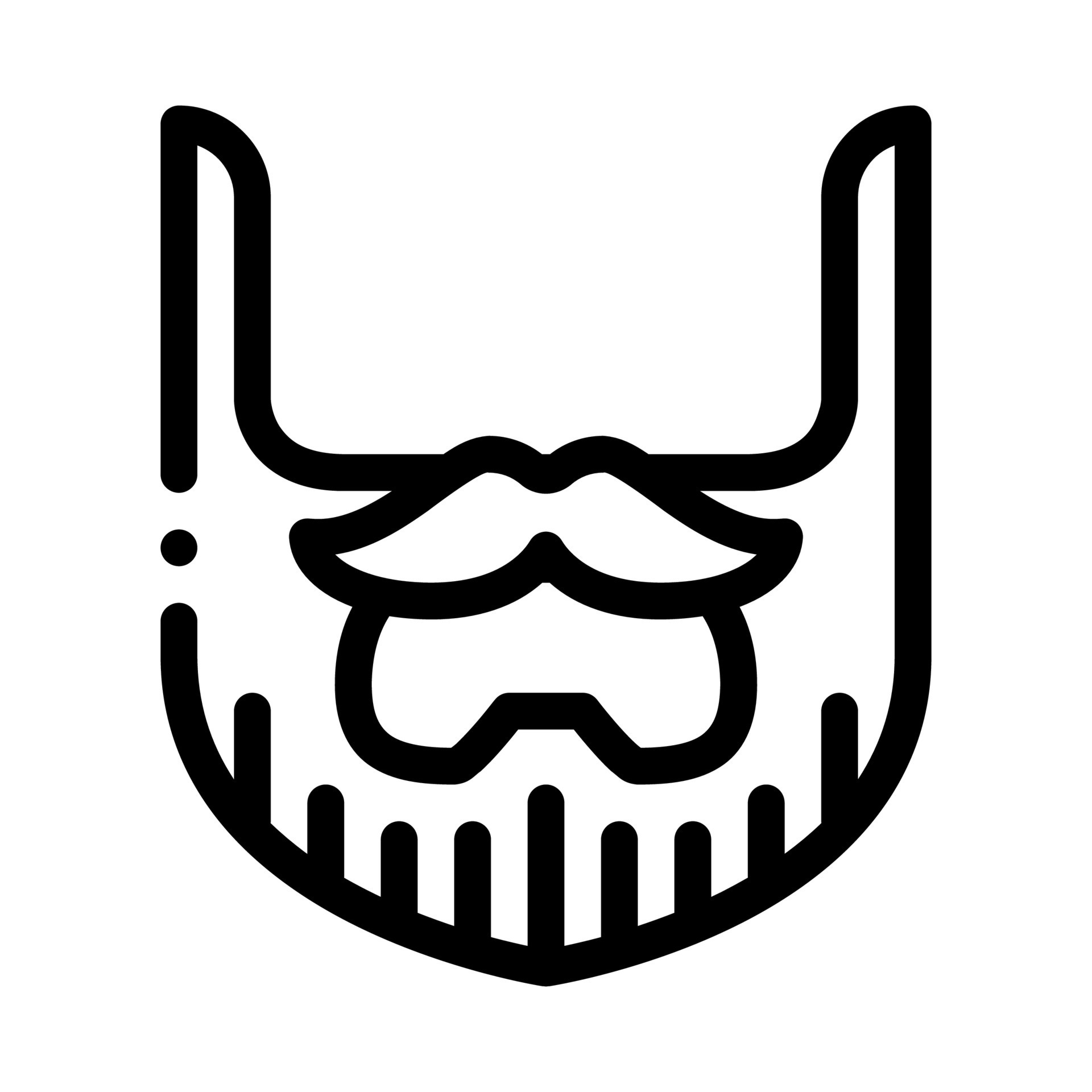 Beard Mustache Whisker Icon Outline Illustration 17588445 Vector Art at ... Beard Mustache Whisker Icon Outline Illustration 17588445 Vector Art at ...
