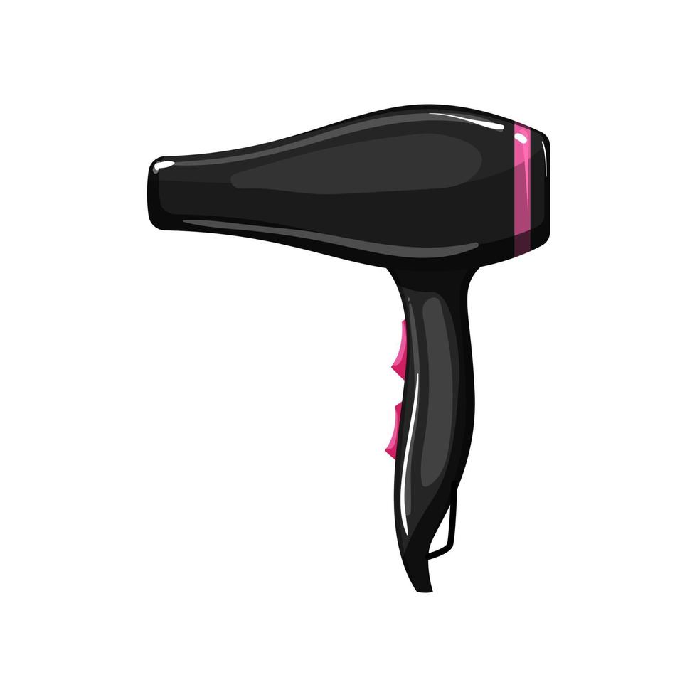 Blower Hair Dryer Cartoon Vector Illustration 17589554 Vector Art At