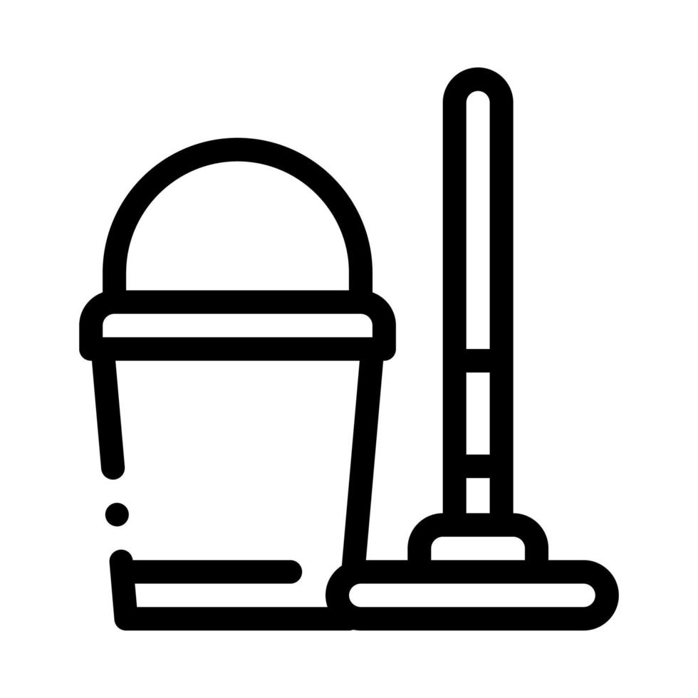 Bucket And Mop Icon Vector Outline Illustration 17591583 Vector Art at ... Bucket And Mop Icon Vector Outline Illustration 17591583 Vector Art at ...
