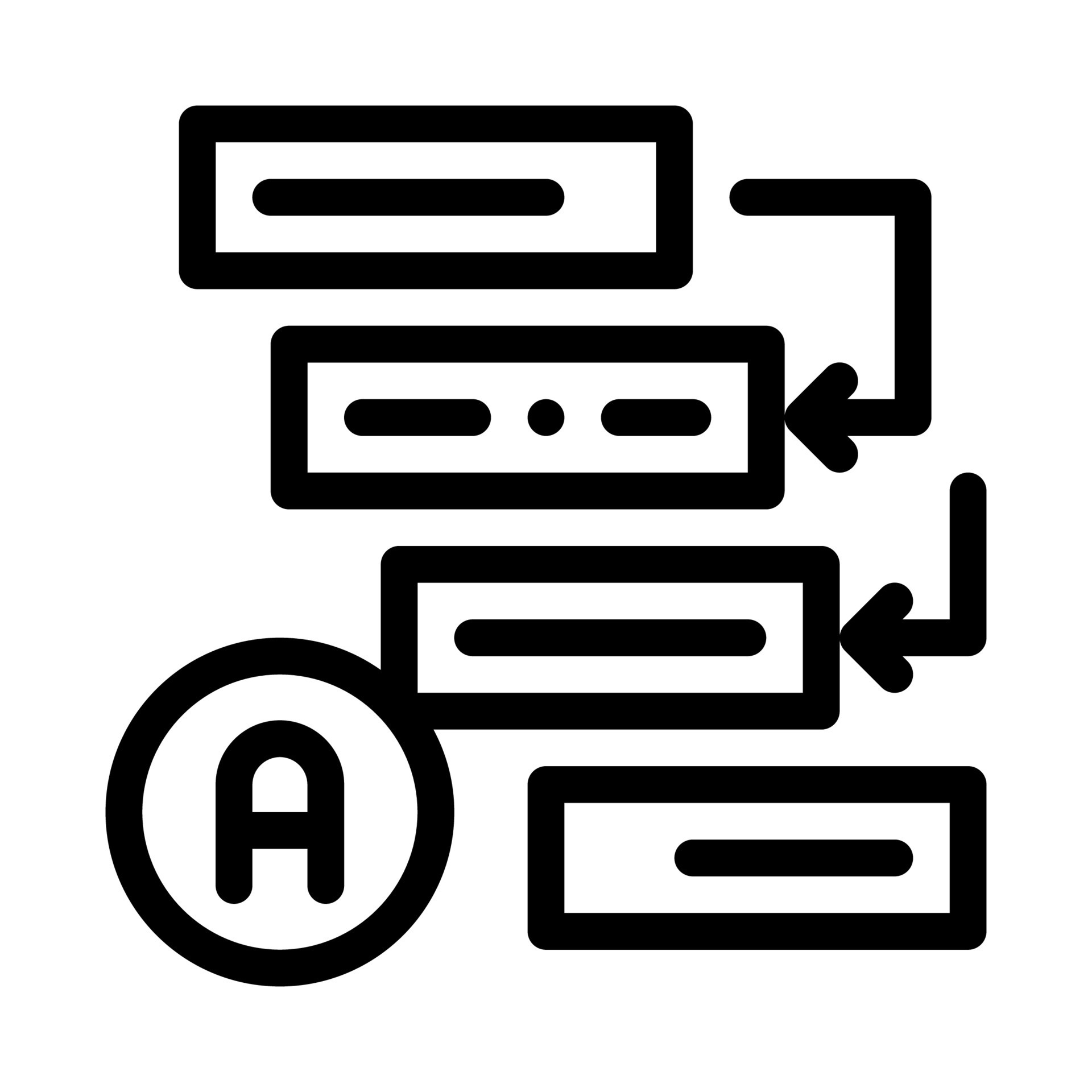 Graphical Automatic Algorithm Icon Vector Outline Illustration 17591960 Vector Art At Vecteezy