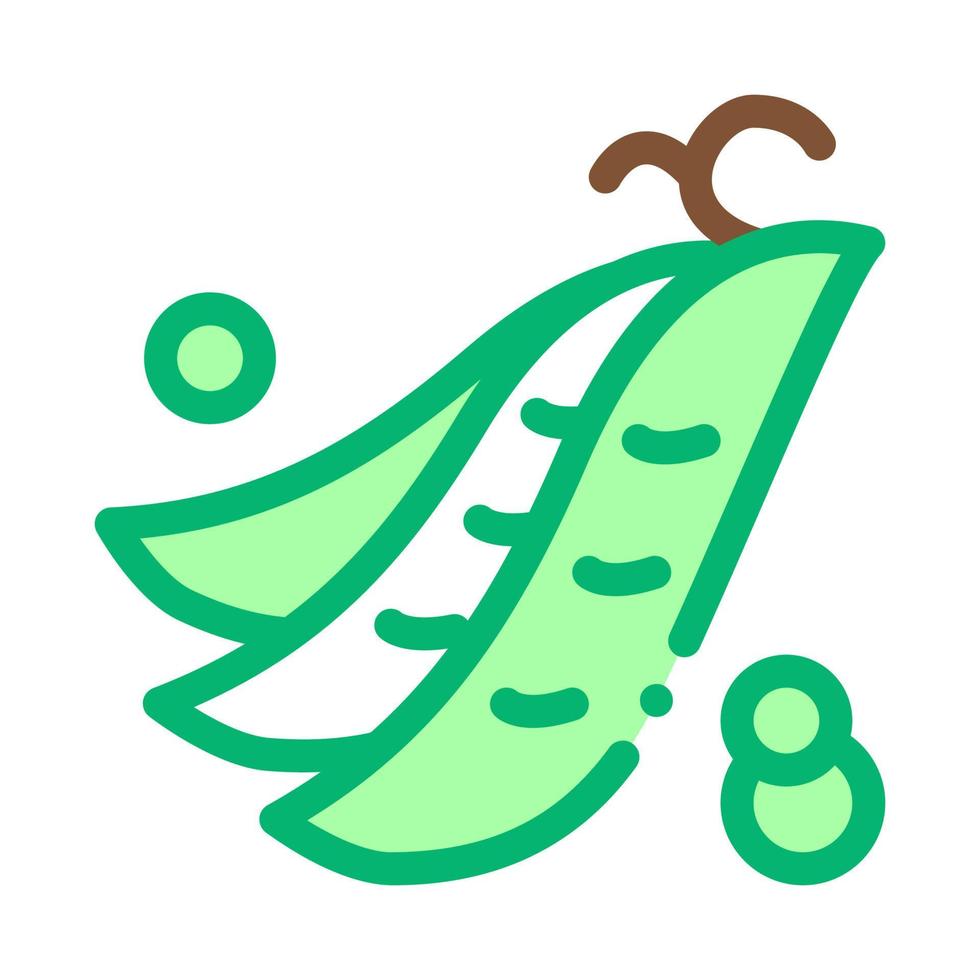 pea pods icon vector outline illustration 17592569 Vector Art at Vecteezy