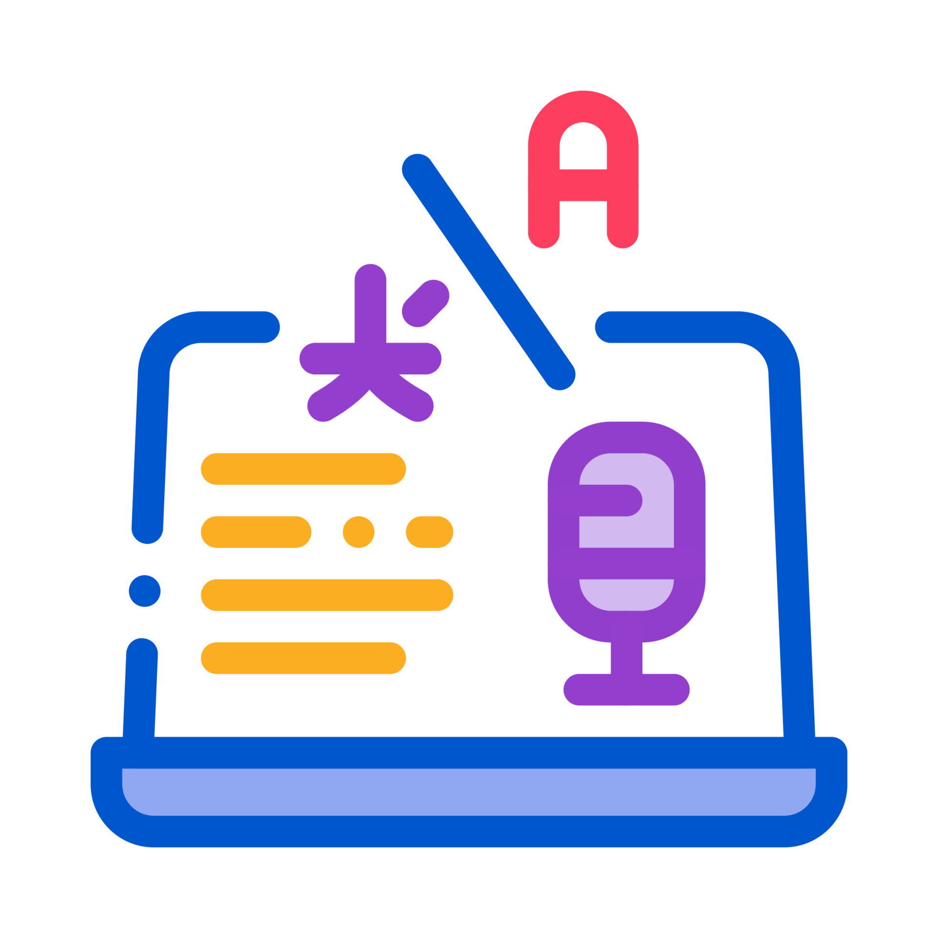 Laptop Translation Program Icon Thin Line Vector 17604177 Vector Art at ...