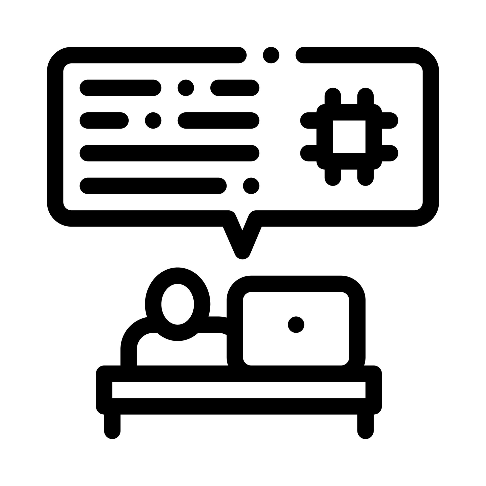 Programming Code Icon Vector Outline Illustration 17604570 Vector Art
