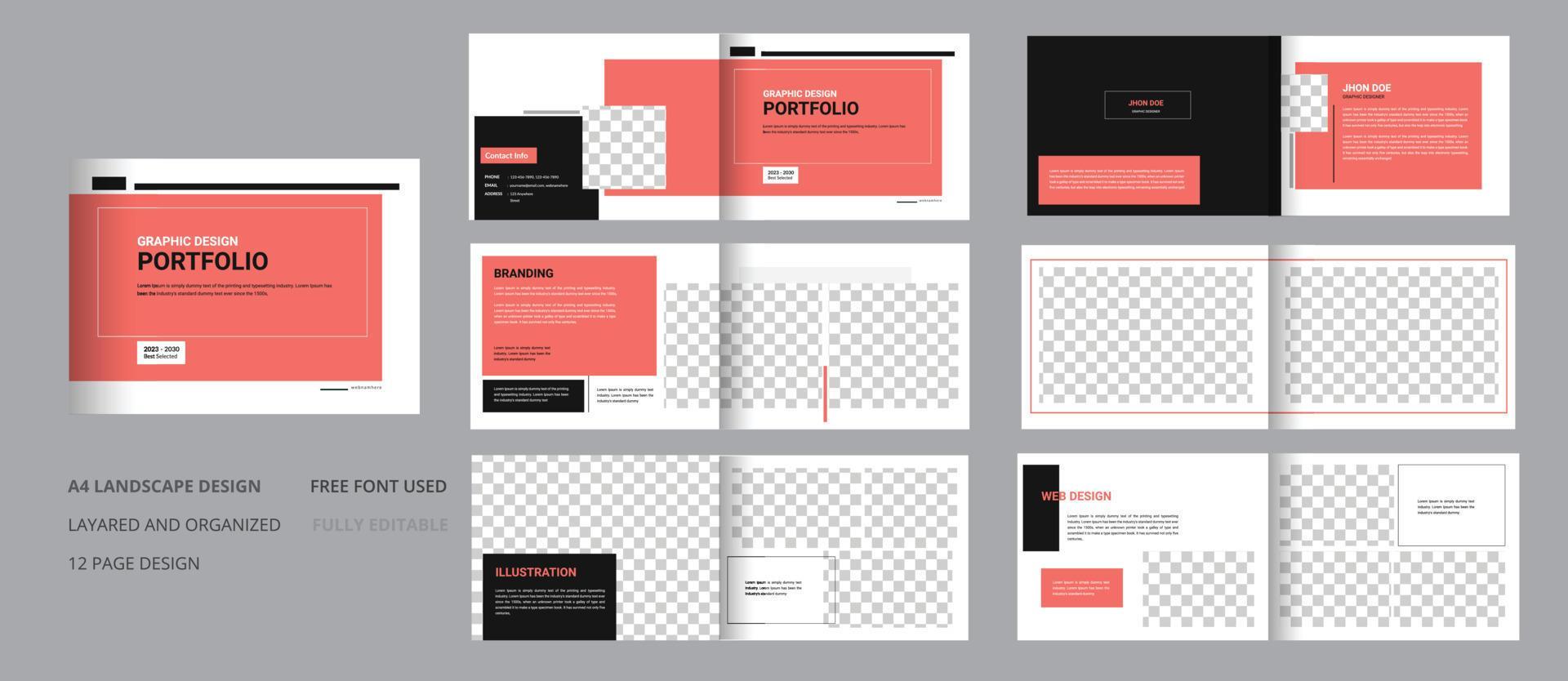 portafolio de diseño gráfico, portafolio de diseño gráfico cuadrado.eps ...