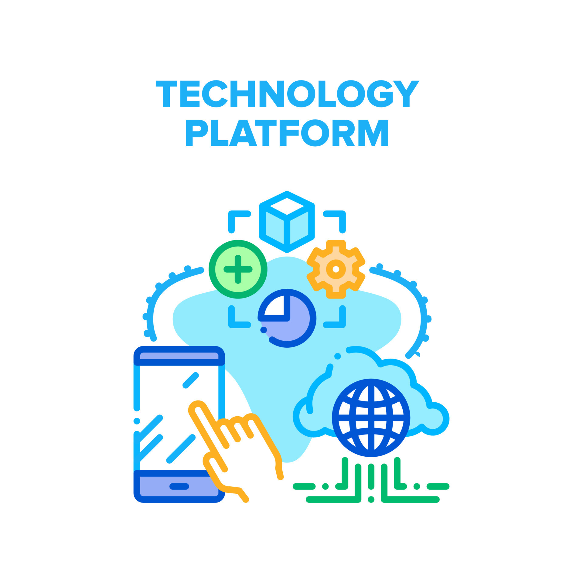 Technology Platform Vector Concept Illustration 17607087 Vector Art at ... Technology Platform Vector Concept Illustration 17607087 Vector Art at ...