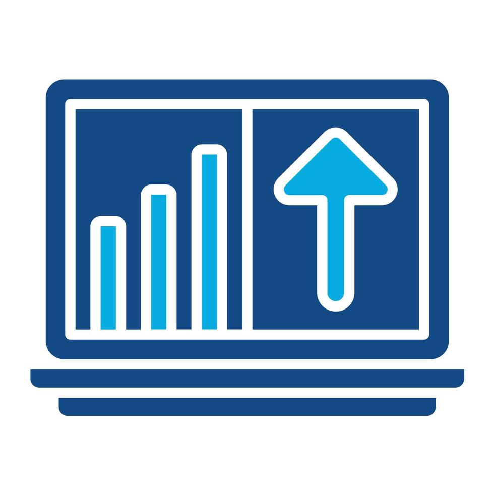 Clickstream Analysis Glyph Two Color Icon 17608087 Vector Art At Vecteezy