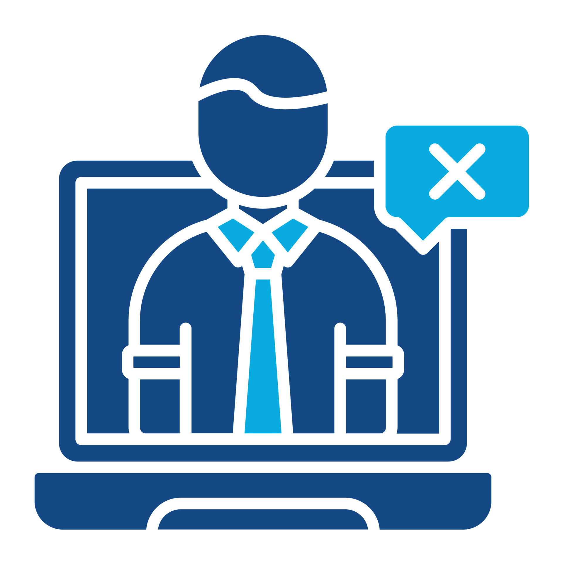 Wrong User Glyph Two Color Icon 17610365 Vector Art At Vecteezy