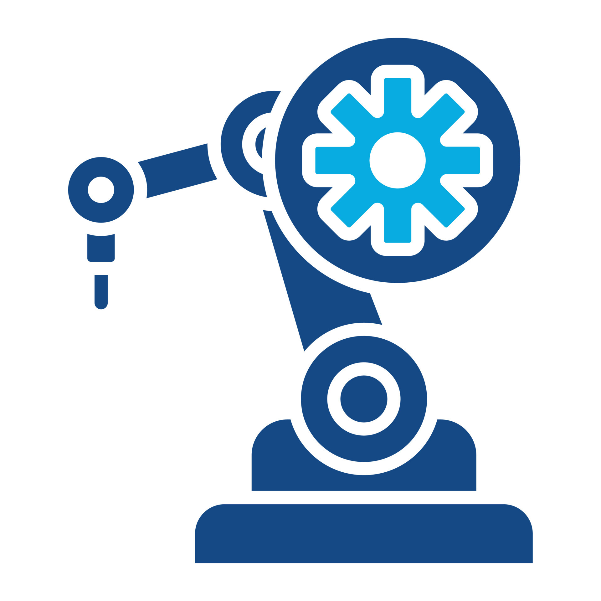 Machines Maintenance Glyph Two Color Icon 17611035 Vector Art at Vecteezy