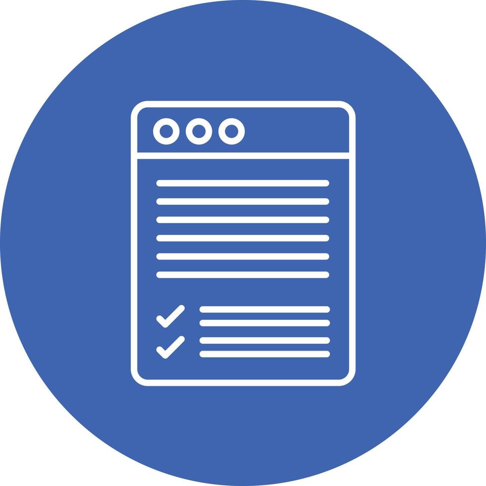 Browser Line Circle Background Icon 17619554 Vector Art at Vecteezy