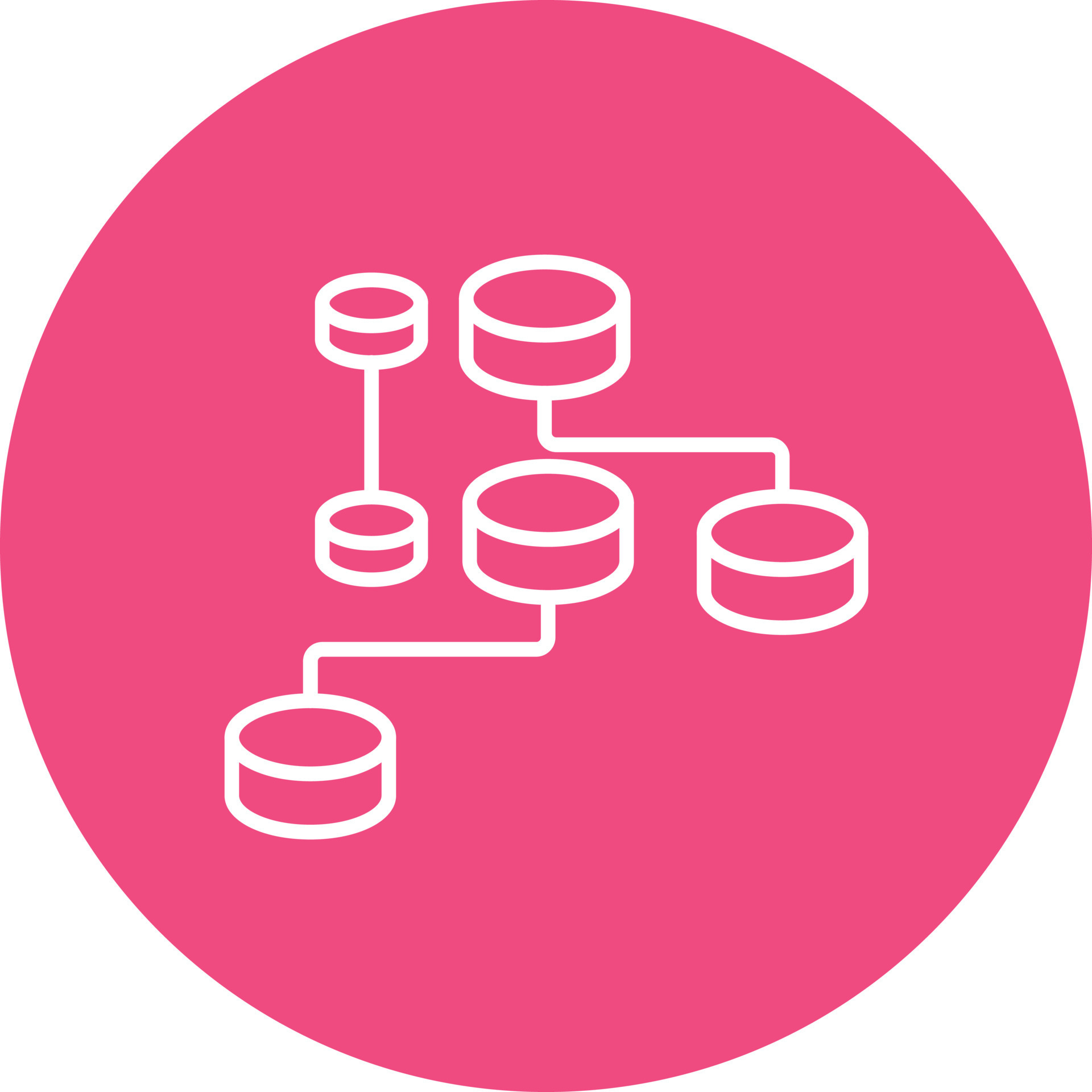 Unstructured Data Line Circle Background Icon 17619594 Vector Art at ...