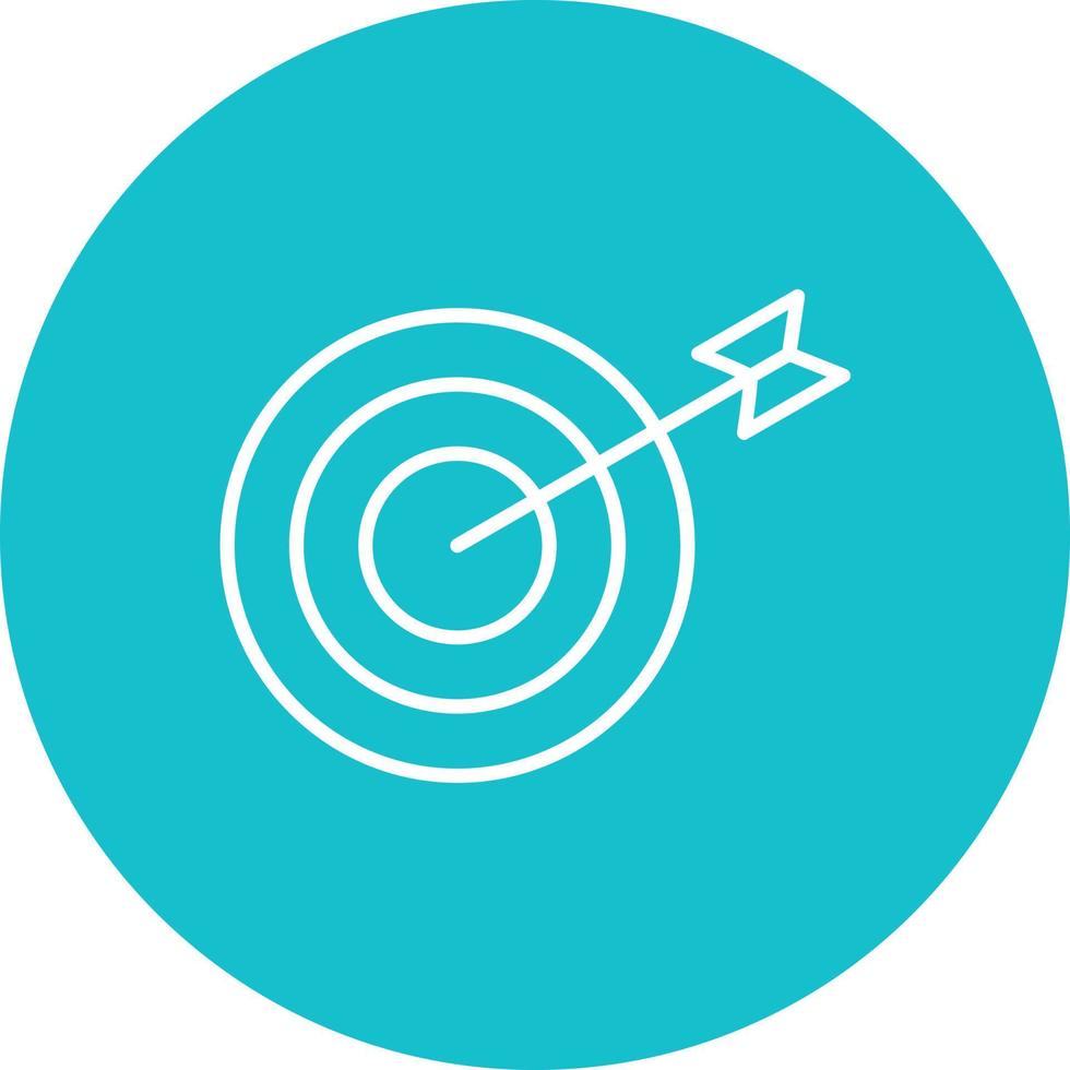 Goals Line Circle Background Icon 17619860 Vector Art at Vecteezy