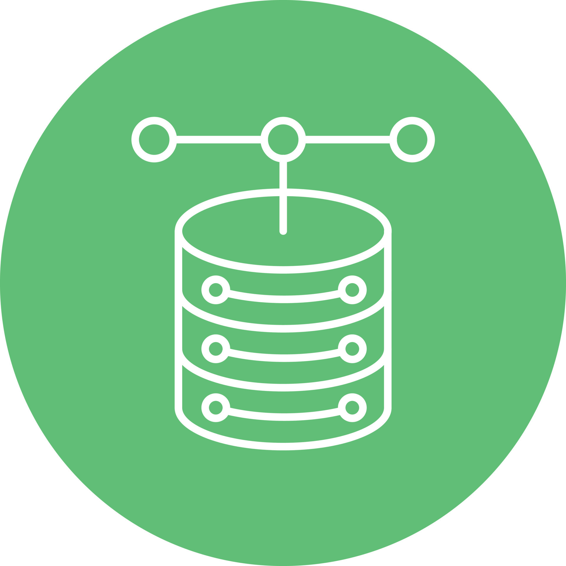 Database Line Circle Background Icon 17620514 Vector Art At Vecteezy