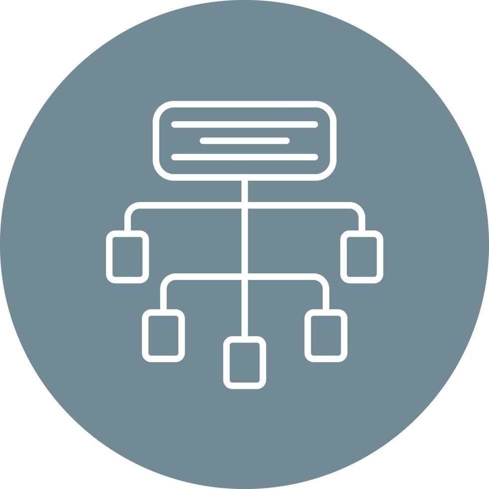 Information Architecture Line Circle Background Icon 17622529 Vector ...