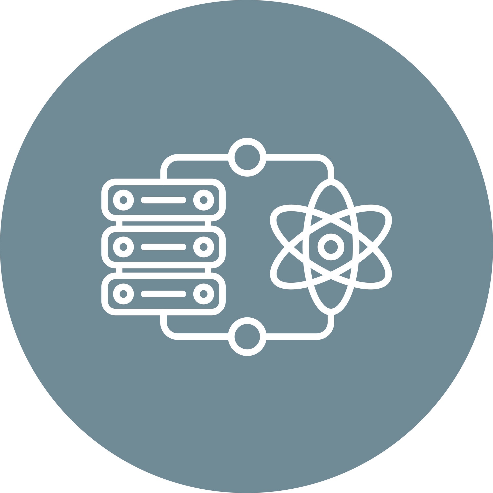 Data Science Line Circle Background Icon 17625842 Vector Art at Vecteezy