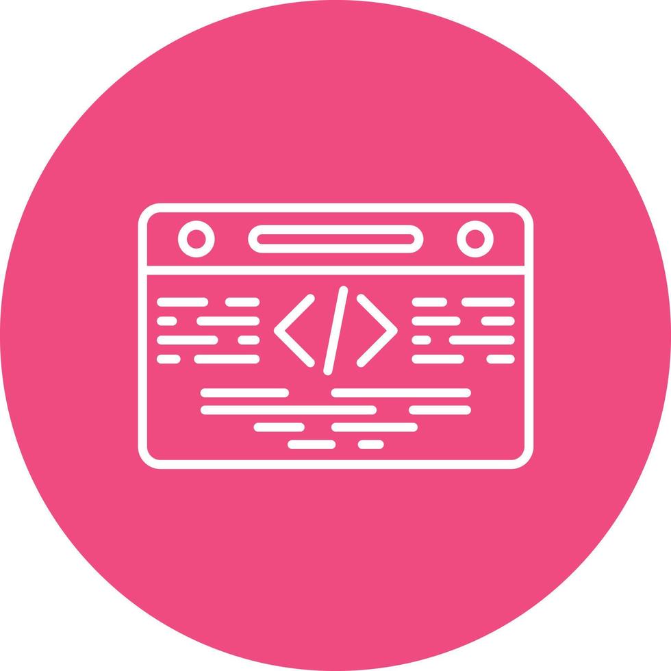 Code Line Circle Background Icon 17626953 Vector Art at Vecteezy