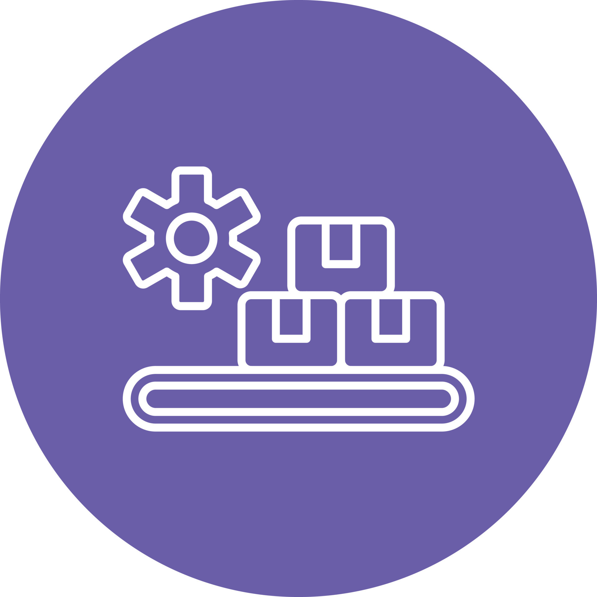 Production Line Line Circle Background Icon 17627513 Vector Art at Vecteezy Production Line Line Circle Background Icon 17627513 Vector Art at Vecteezy