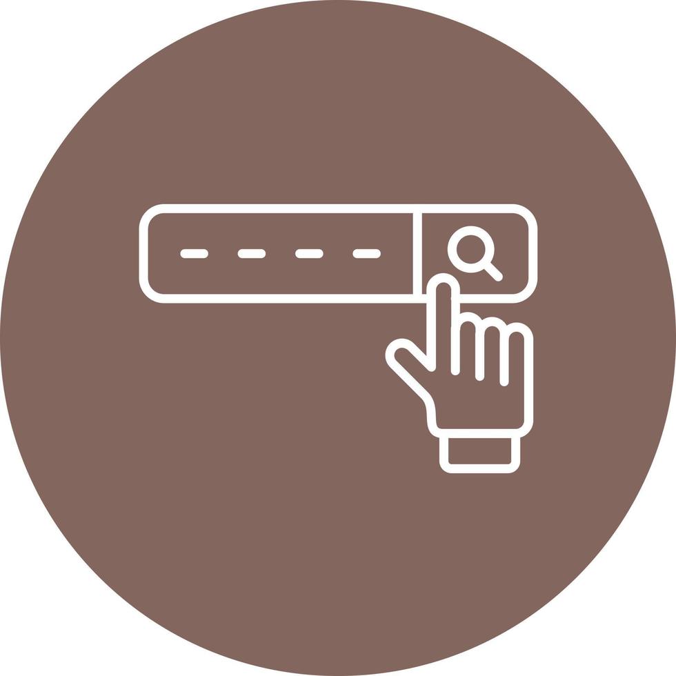 Featured Snippet Line Circle Background Icon 17628201 Vector Art at ...