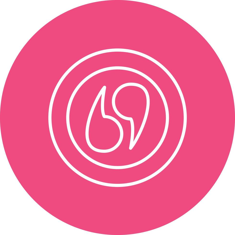 Quote Line Circle Background Icon 17629663 Vector Art at Vecteezy