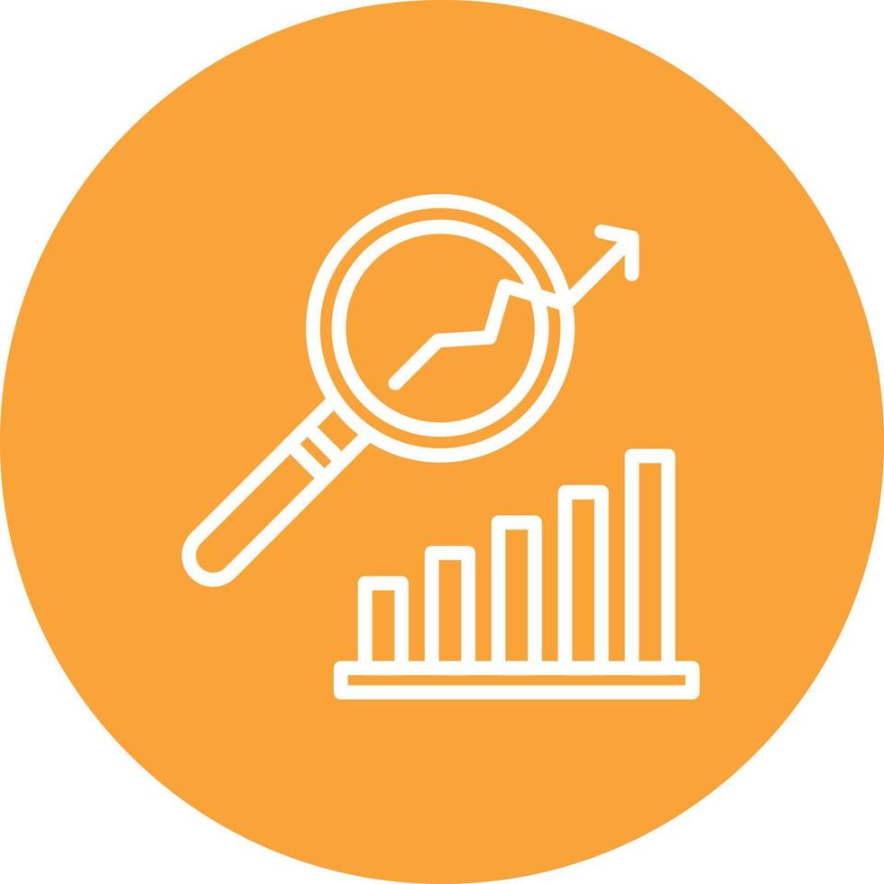 Trend Line Circle Background Icon 17629708 Vector Art at Vecteezy