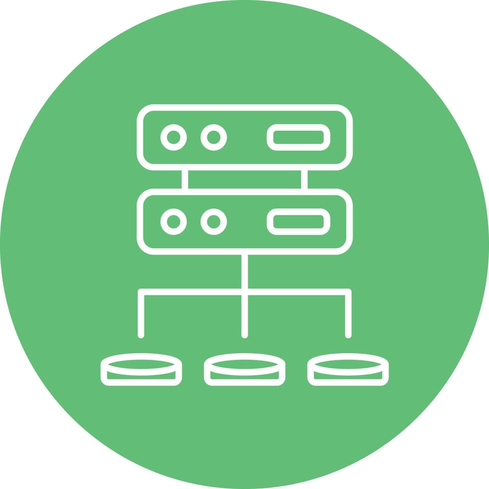 Structured Data Line Circle Background Icon 17629939 Vector Art At Vecteezy