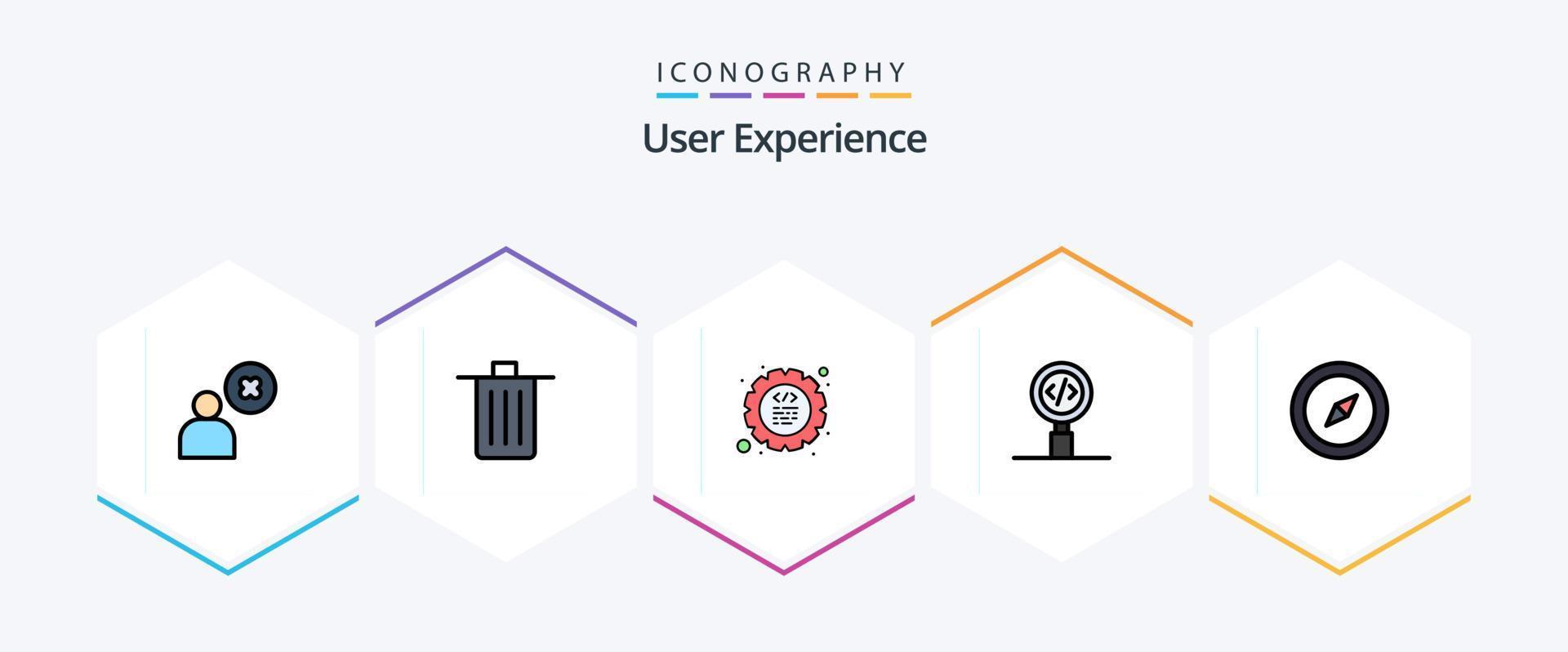 User Experience 25 FilledLine icon pack including search. development ... User Experience 25 FilledLine icon pack including search. development ...