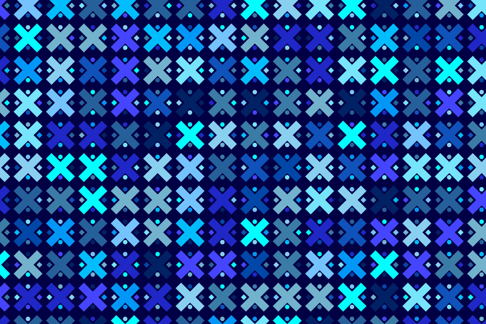 Pattern With Geometric Elements In Blue Tones Abstract Gradient Background 17632159 Vector Art