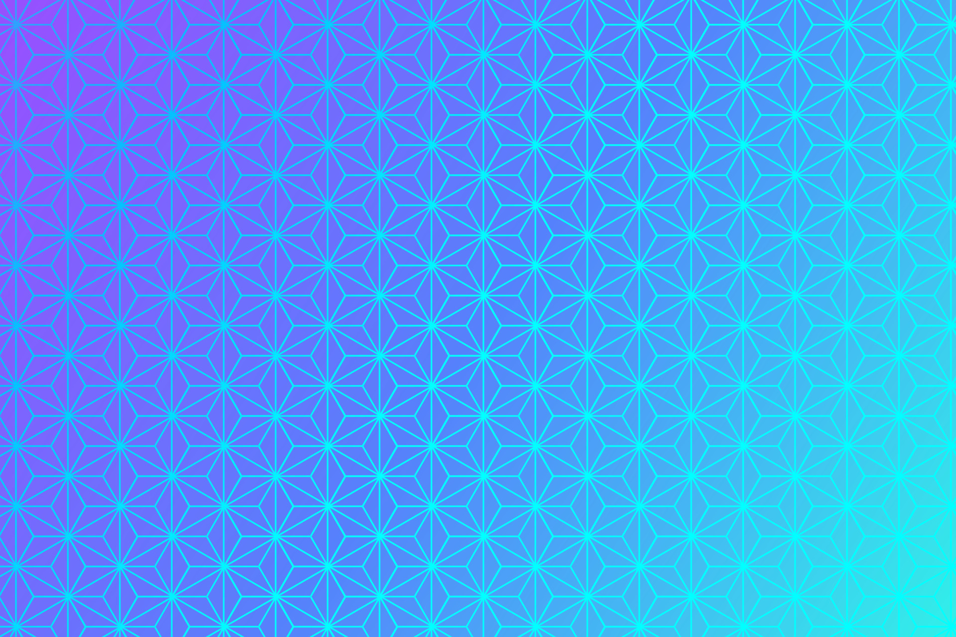 Pattern With Geometric Elements In Blue Tones Abstract Gradient