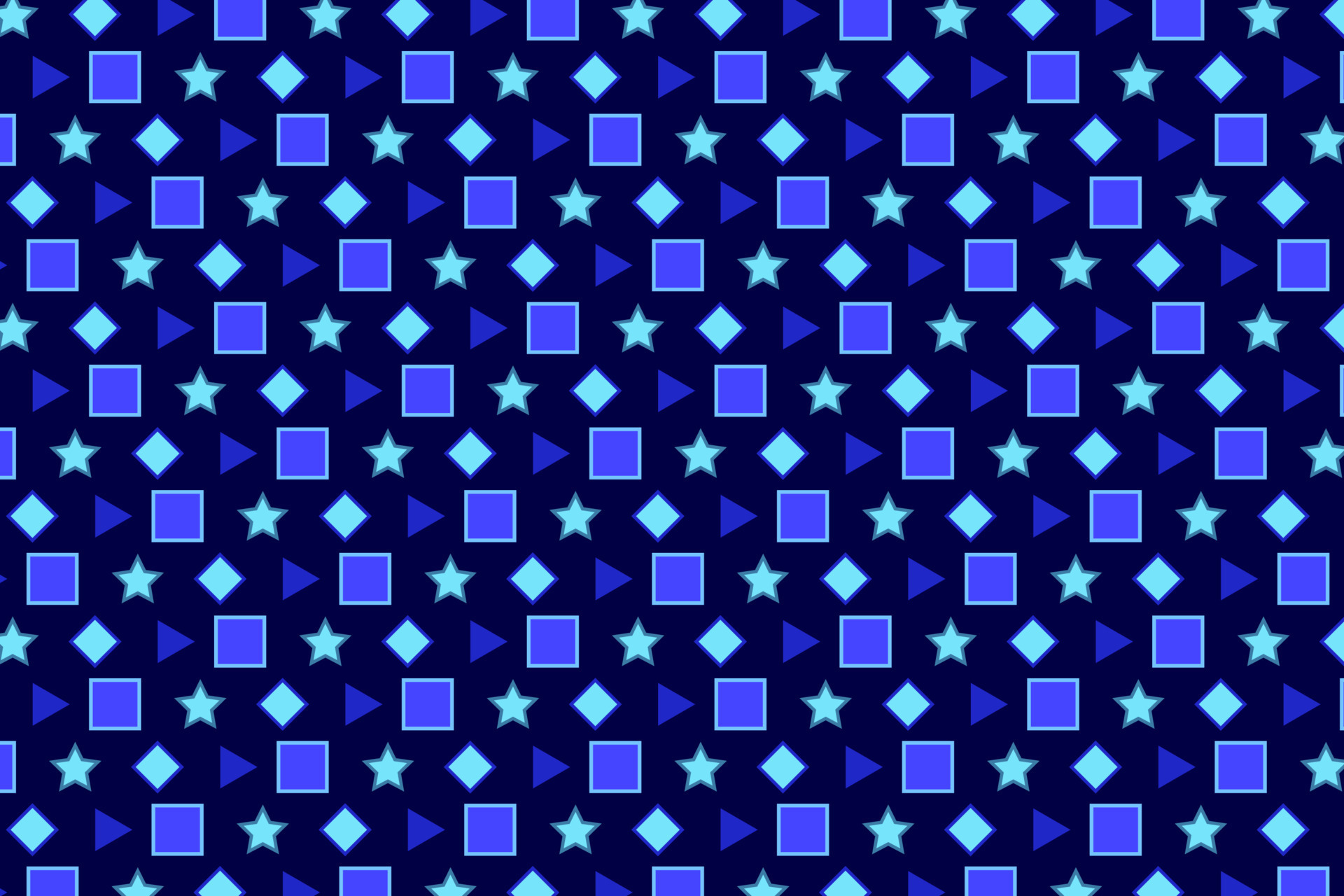 Pattern With Geometric Elements In Blue Tones Gradient Abstract Background 17632285 Vector Art