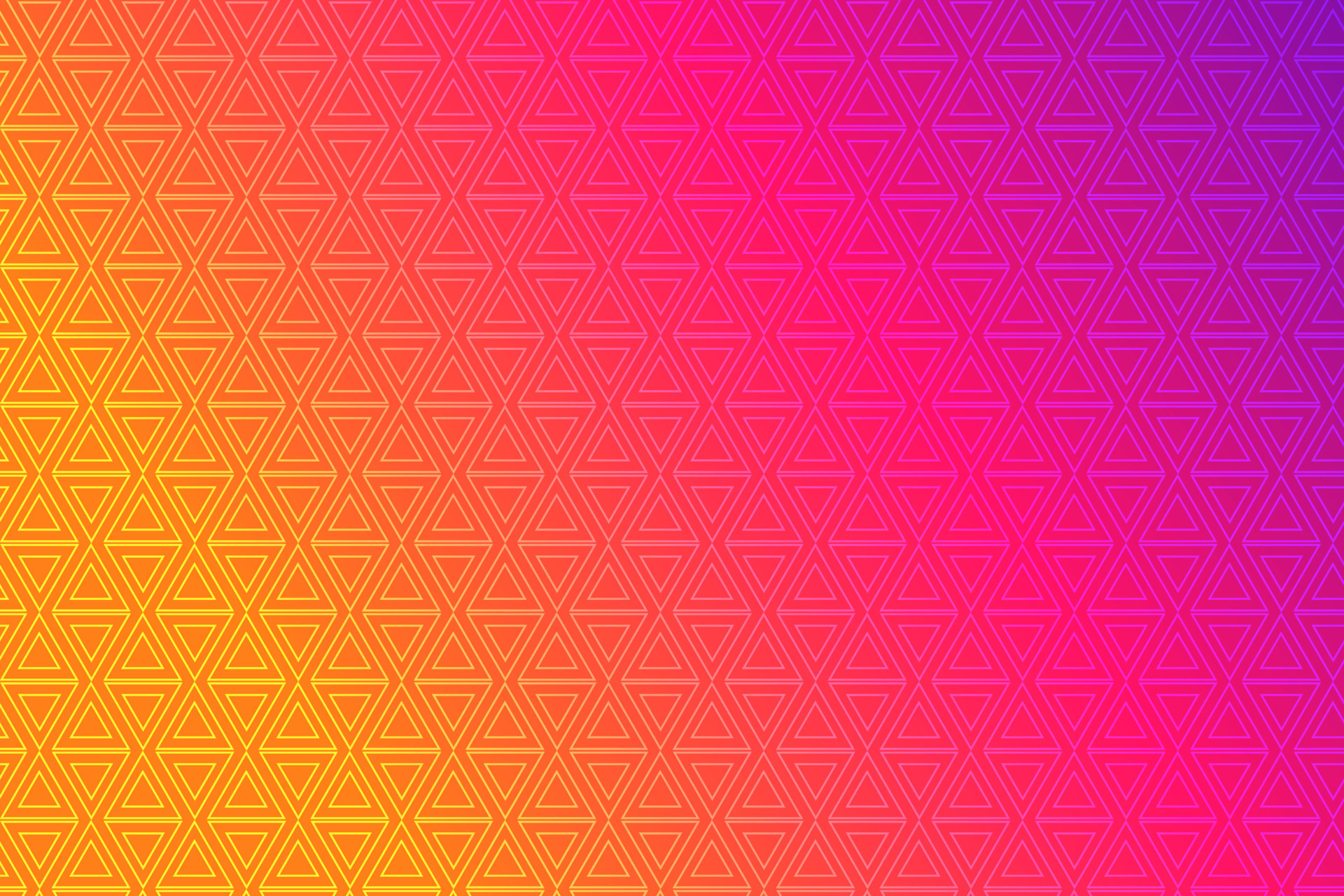 Pattern With Geometric Elements In Multicolored Tones Gradient