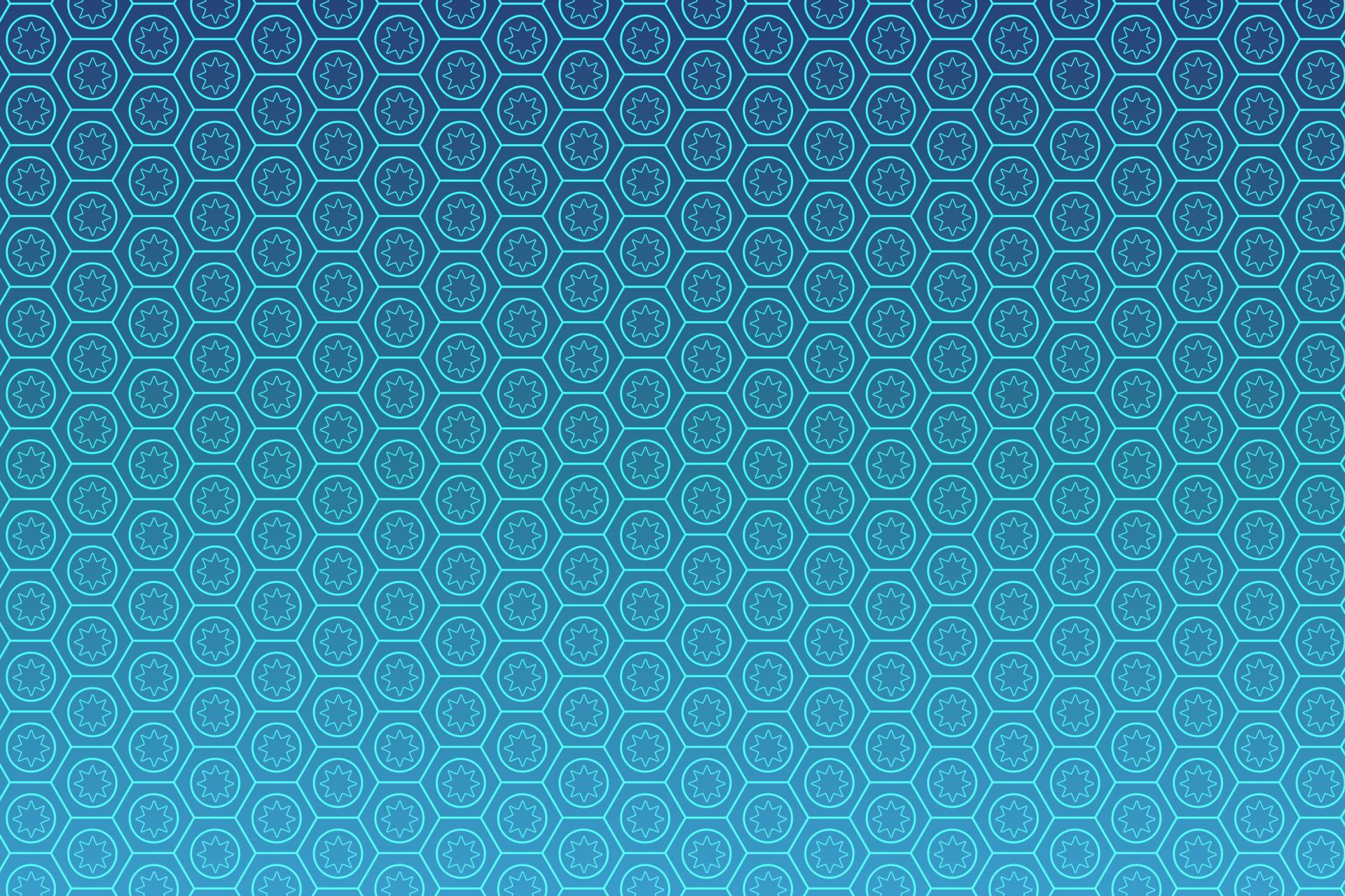 Pattern with geometric elements in blue tones. Abstract gradient ...
