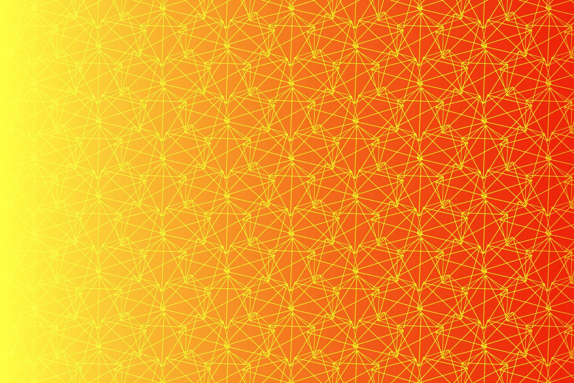 Pattern With Geometric Elements In Yellow Orange Tones Gradient Abstract Background For Design