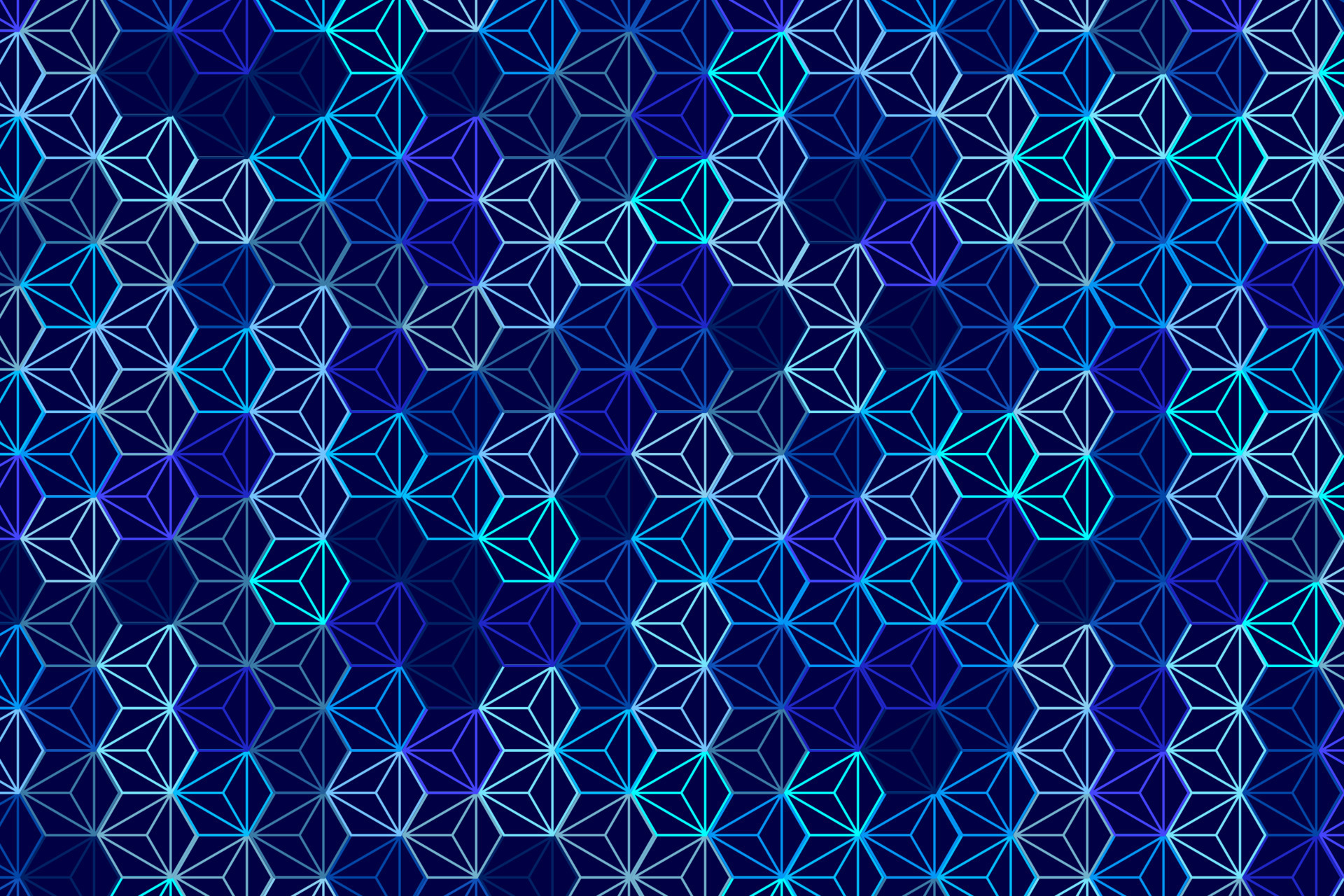 Pattern With Geometric Elements In Blue Tones Abstract Gradient Background 17632417 Vector Art