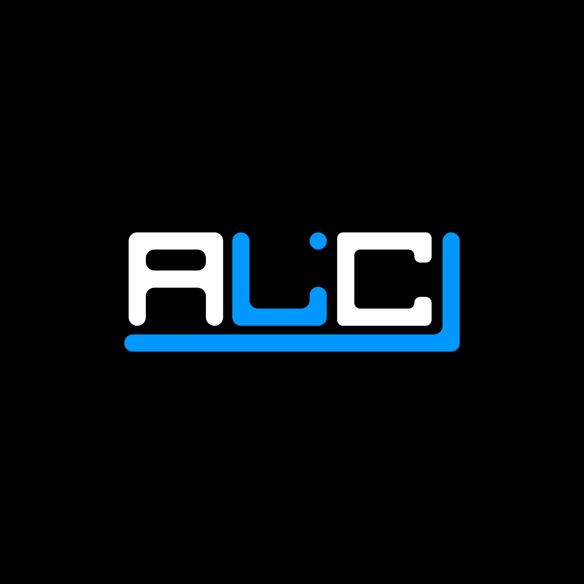 diseño creativo del logotipo de letra alc con gráfico vectorial, logotipo simple y moderno de ...