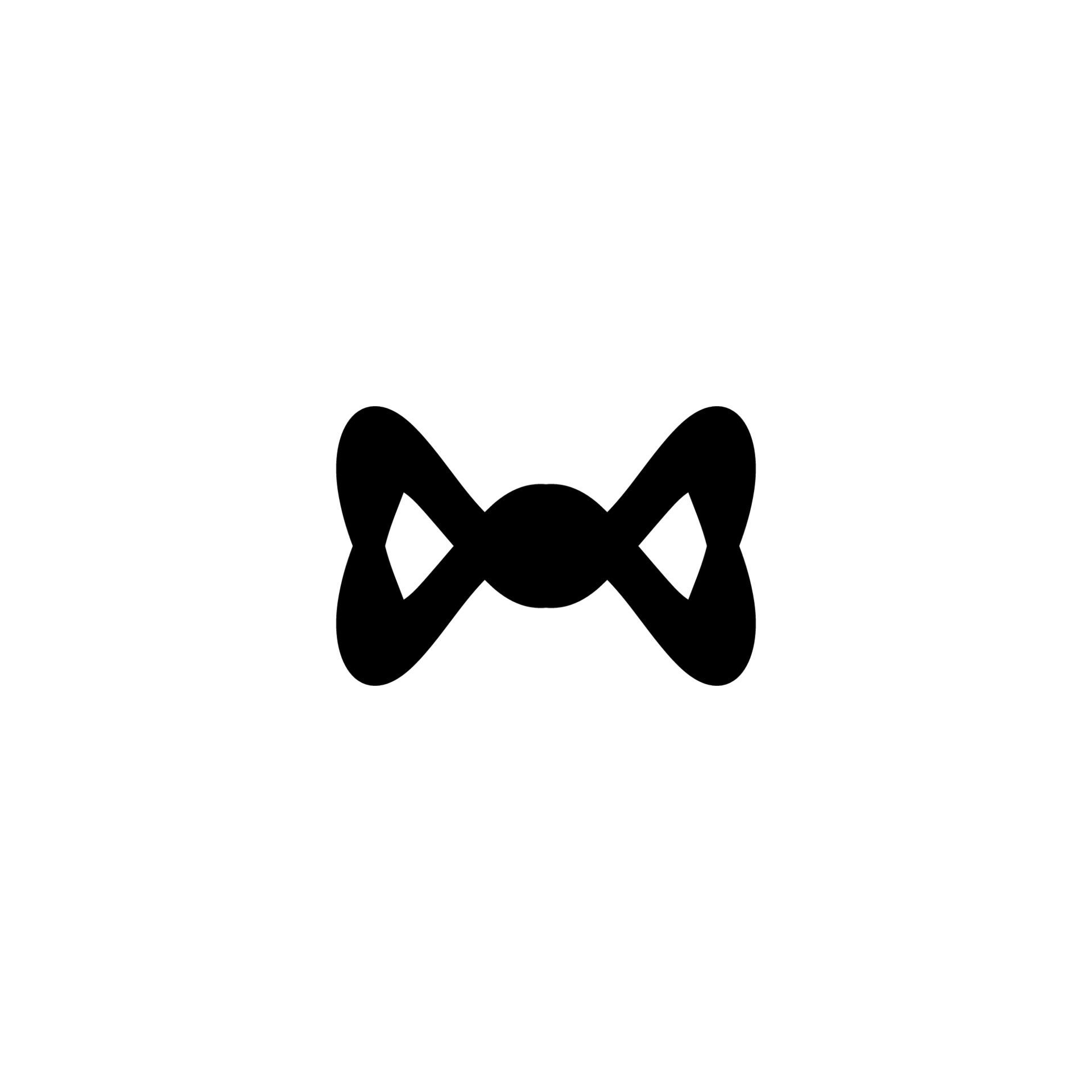 Simple Bow Tie Vector