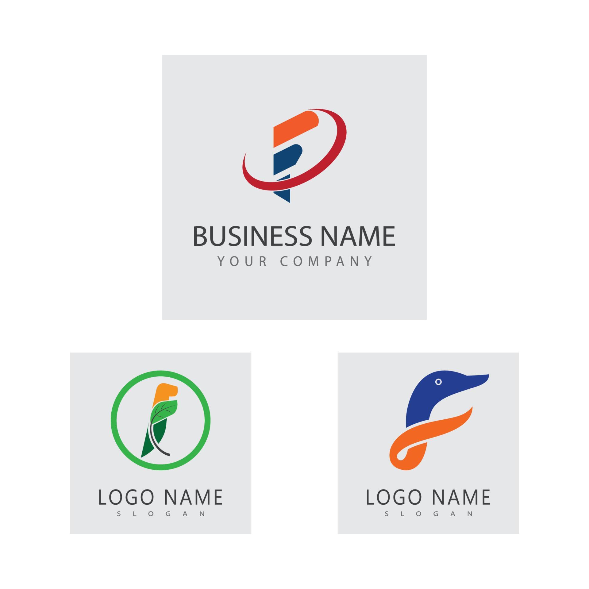 F initial letter logo vector symbol template design 17643567 Vector Art ...