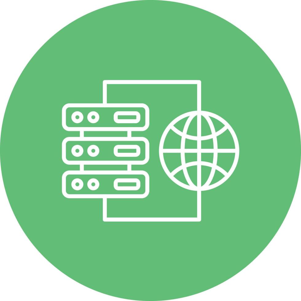 Database Line Circle Background Icon 17644067 Vector Art at Vecteezy