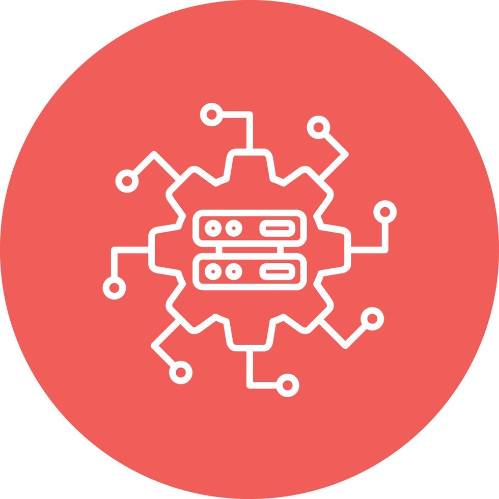 Data Science Line Circle Background Icon 17644080 Vector Art At Vecteezy