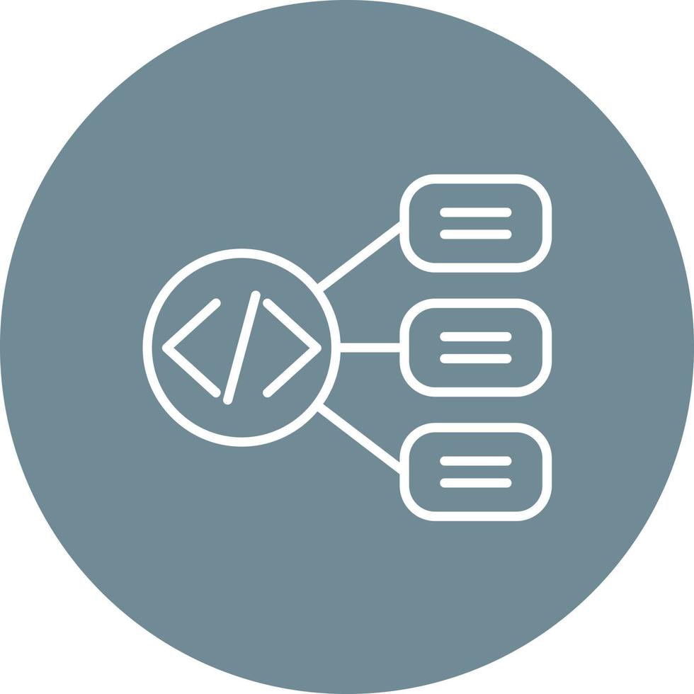 Design Algorithm Line Circle Background Icon 17644096 Vector Art at ...