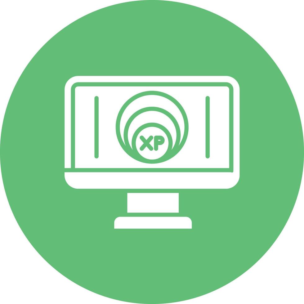 Extreme Programming Glyph Circle Background Icon 17644370 Vector Art at ...