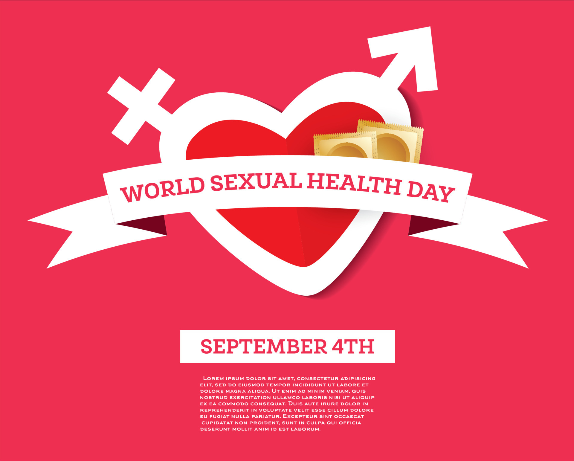 Día Mundial De La Salud Sexual Educación Sexual 17648712 Vector En
