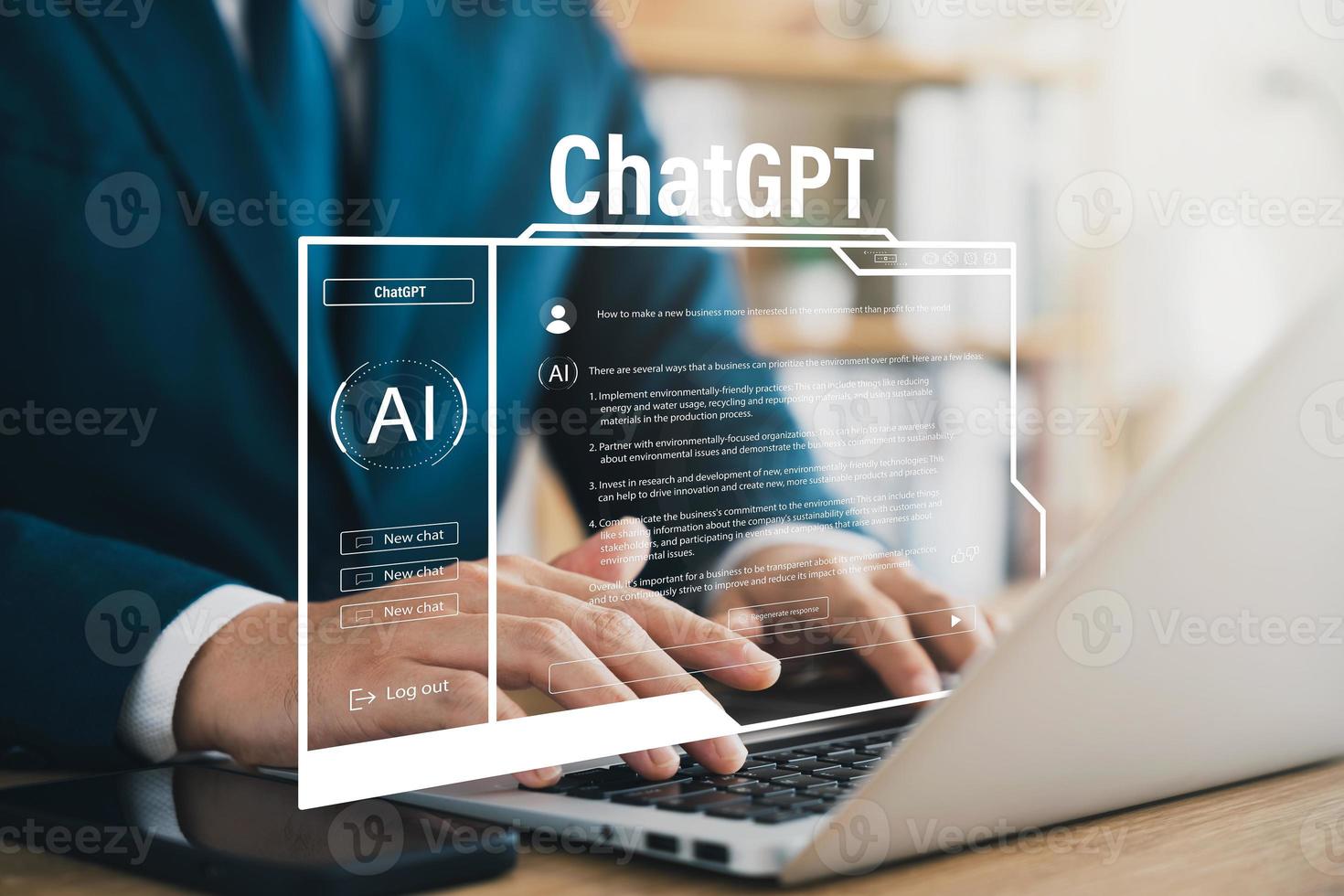 Data search concept using artificial intelligence chatbot ChatGPT ... Data search concept using artificial intelligence chatbot ChatGPT ...