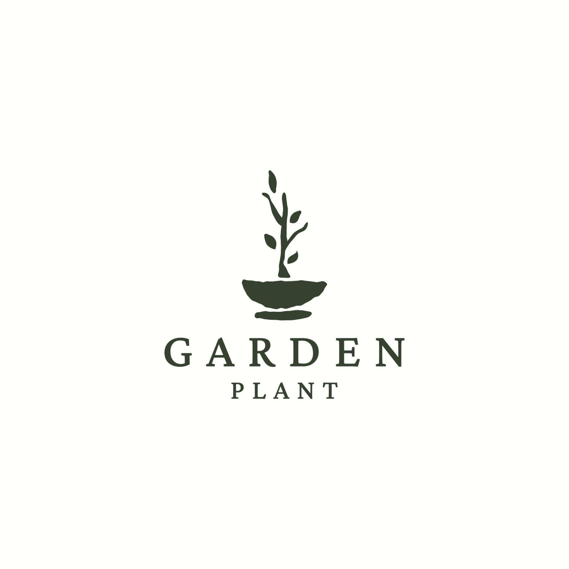 Nature Plant Pot Logo Icon Design Template Flat Vector 17653897 Vector