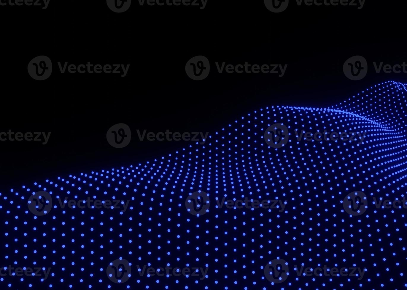 Abstract blue background of points. Big data stream. digital particle wave background 17661276 ...