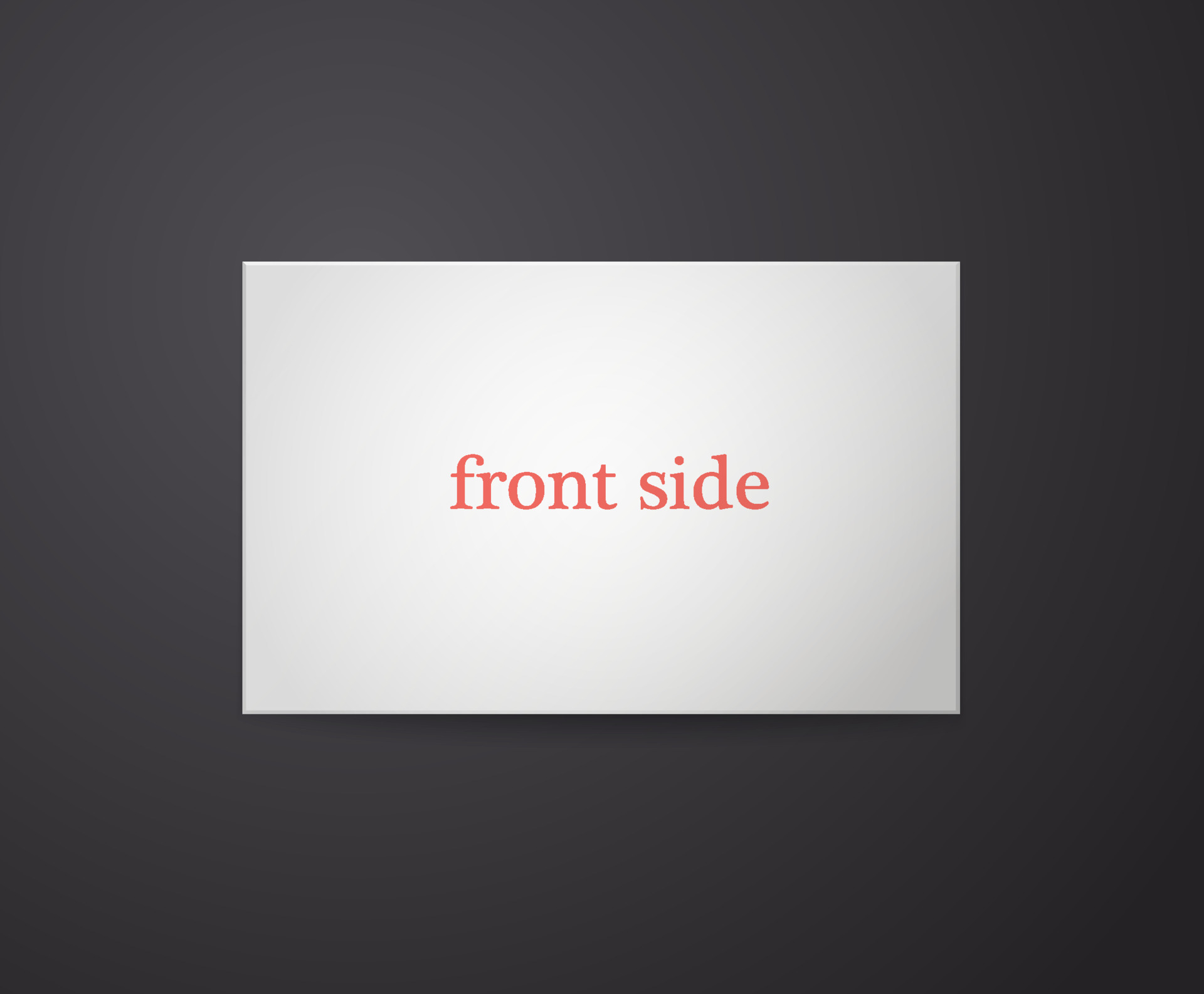 One Side Of Business Card On A Black Background The View From The Top one-side-of-business-card-on-a-black-background-the-view-from-the-top